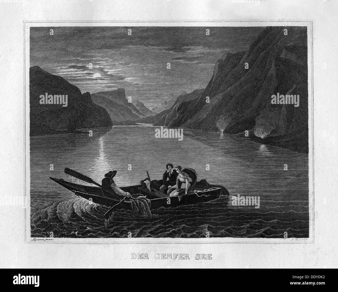 Rowing boats lake Black and White Stock Photos & Images - Alamy
