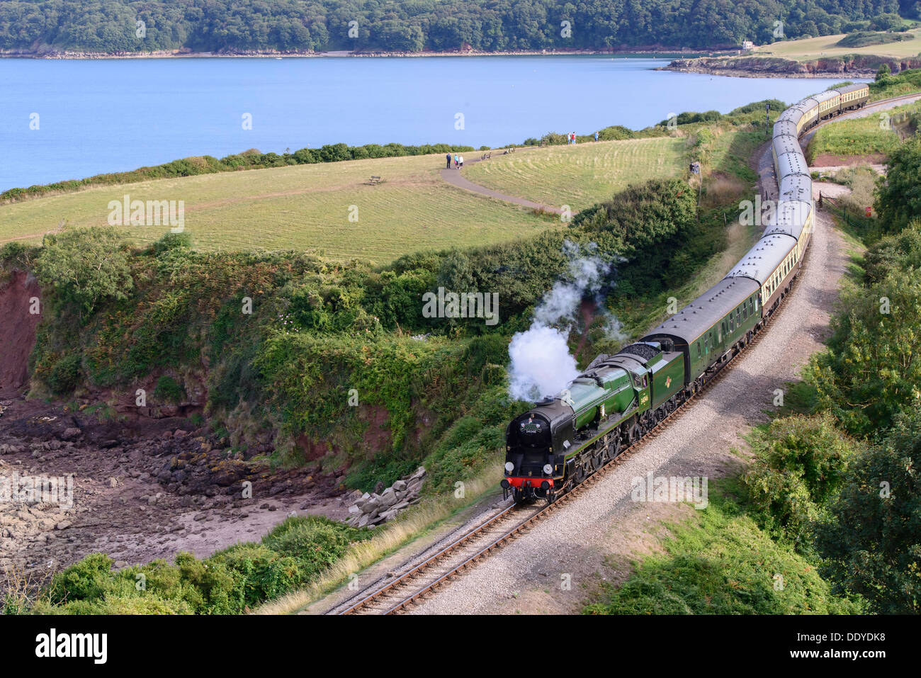 Braunton steam locomotive hi-res stock photography and images - Alamy