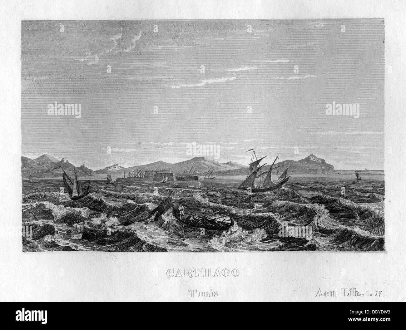 Tunisia carthage Black and White Stock Photos & Images - Alamy