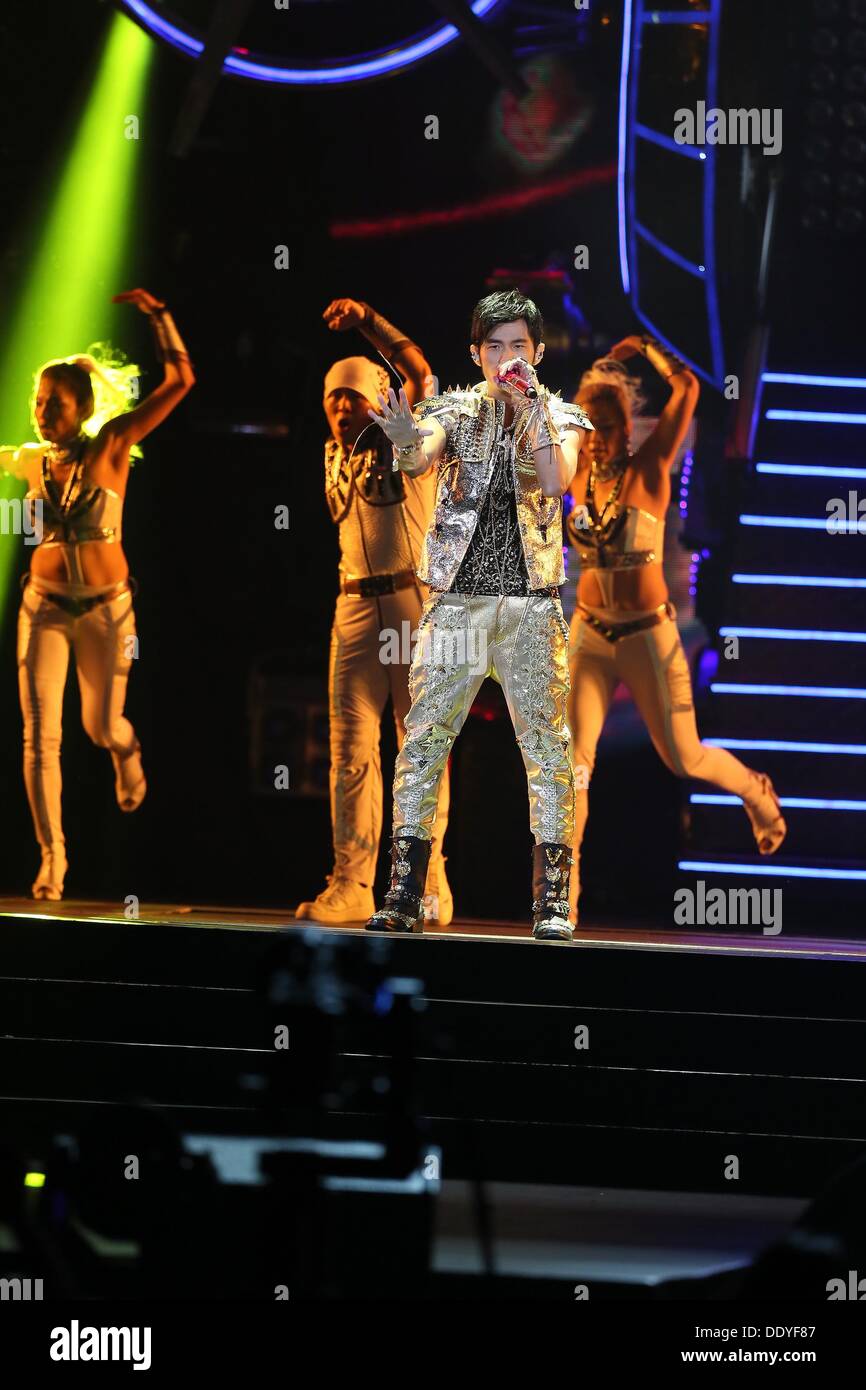 Singer Jay Chou holds concert in Taipei, China on Friday, September 6 ...