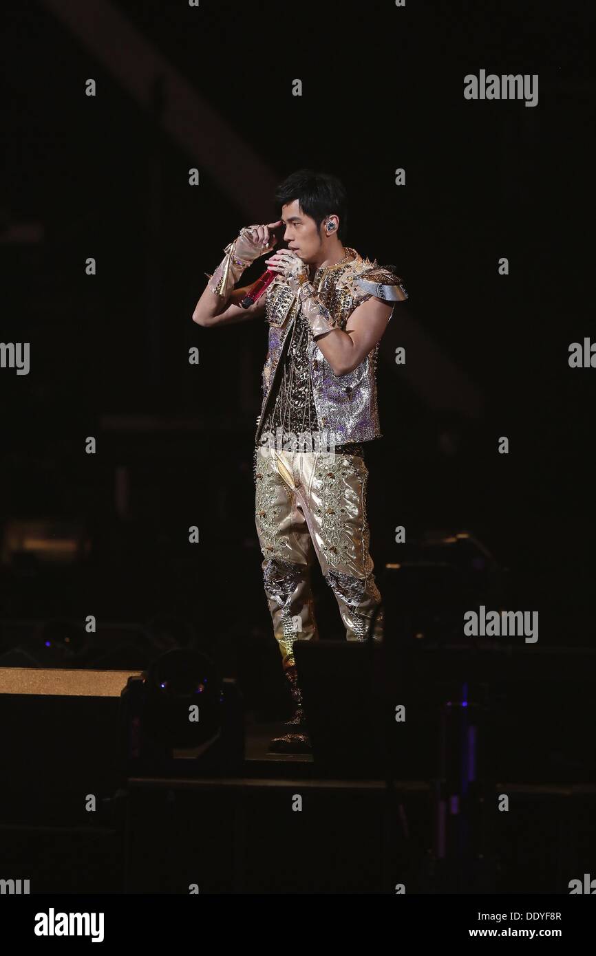 Singer Jay Chou holds concert in Taipei, China on Friday, September 6 ...