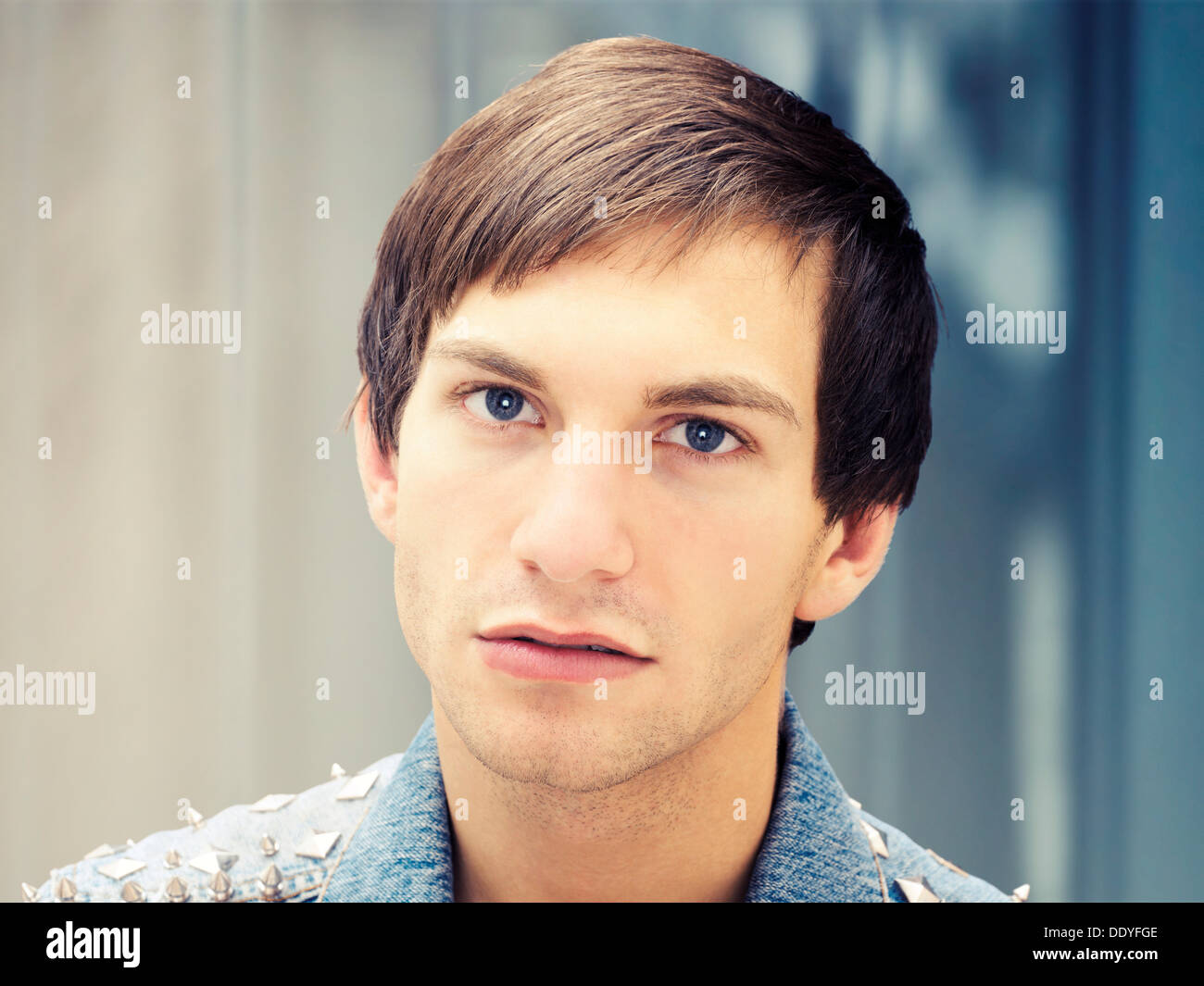 Studded denim jackets hi-res stock photography and images - Alamy