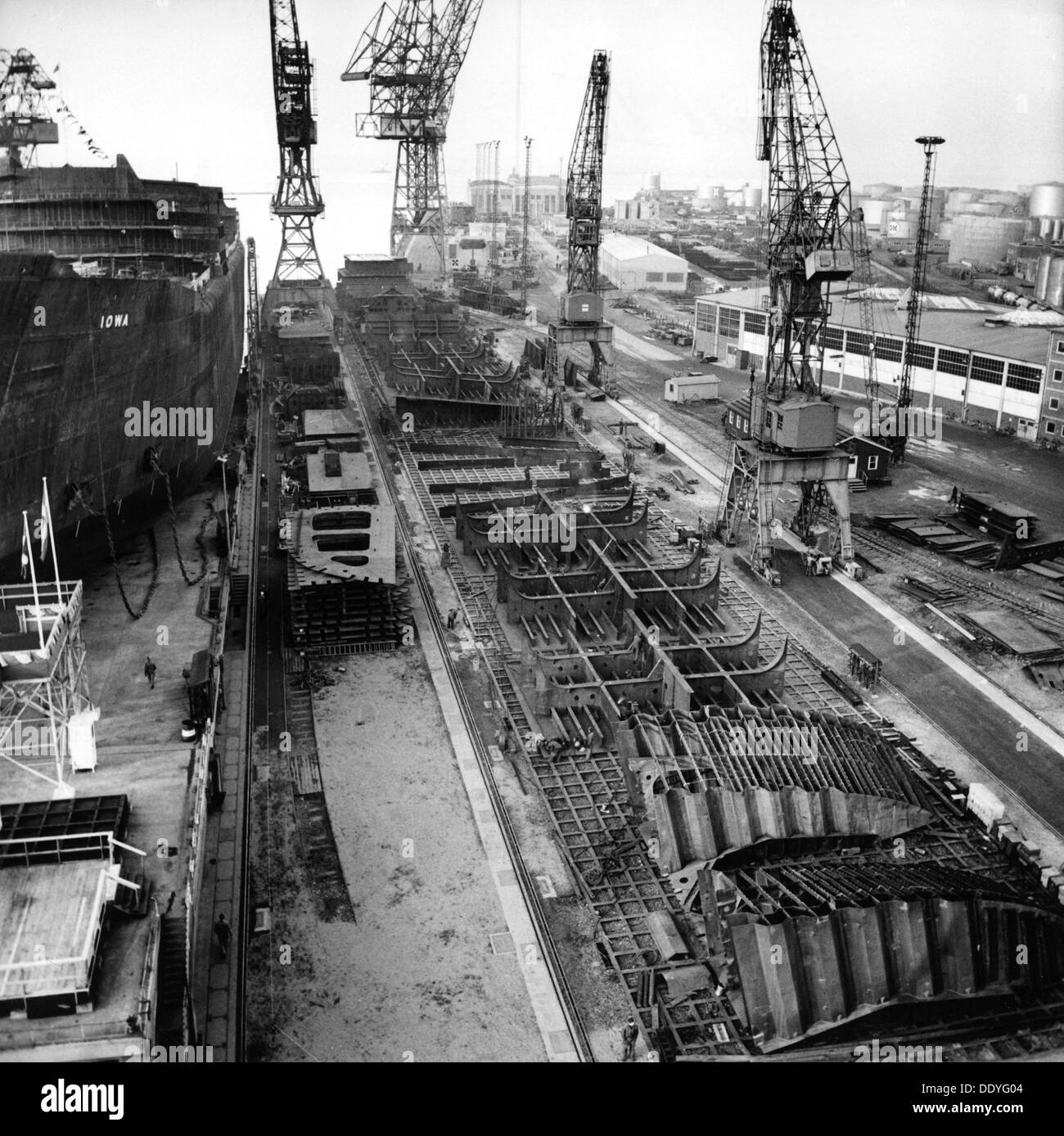 Aerial view of kockums shipyard hi-res stock photography and images - Alamy