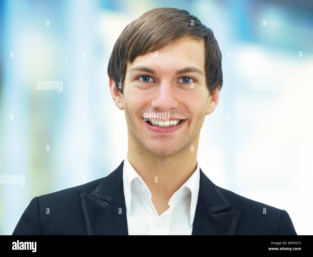 Smiling businessman, portrait Stock Photo - Alamy