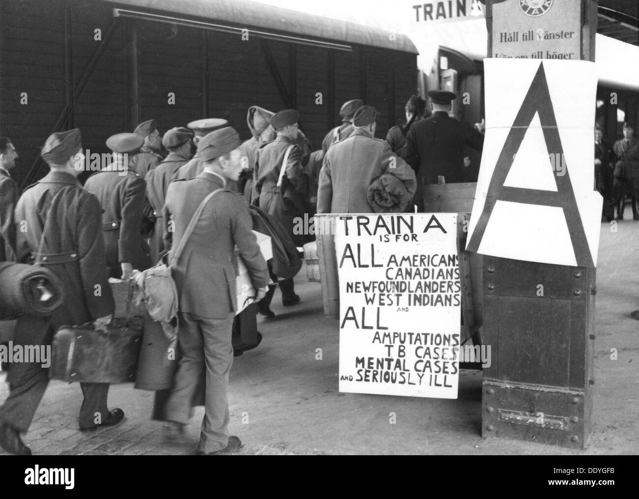 Prisoner exchange 1944 hi-res stock photography and images - Alamy