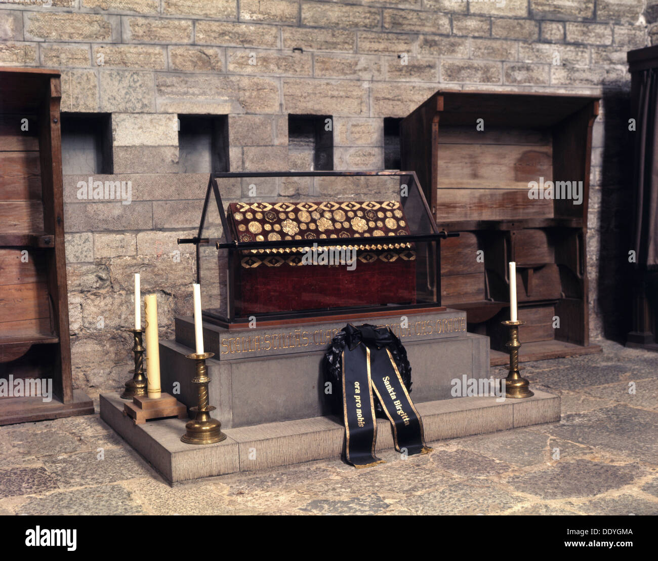 Reliquary of St Bridget, Vadstena Abbey, Sweden. Artist: Torkel ...