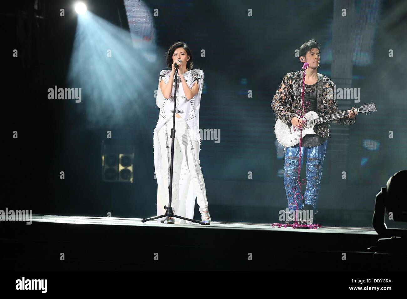 Singer Jay Chou holds concert in Taipei, China on Friday, September 6 ...