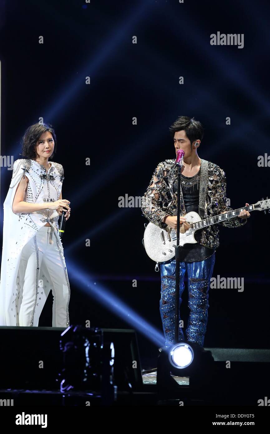 Singer Jay Chou holds concert in Taipei, China on Friday, September 6 ...