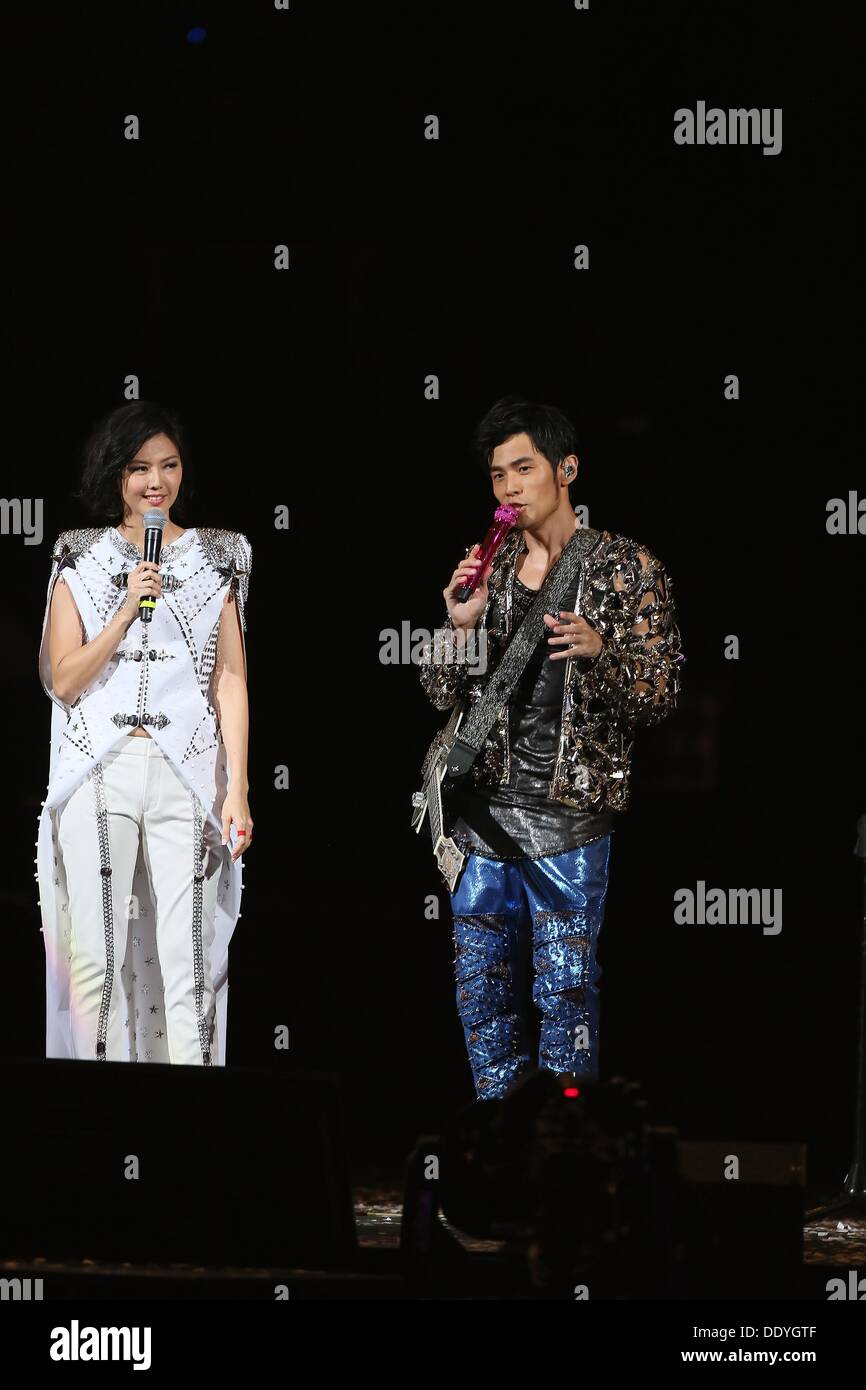 Singer Jay Chou holds concert in Taipei, China on Friday, September 6 ...