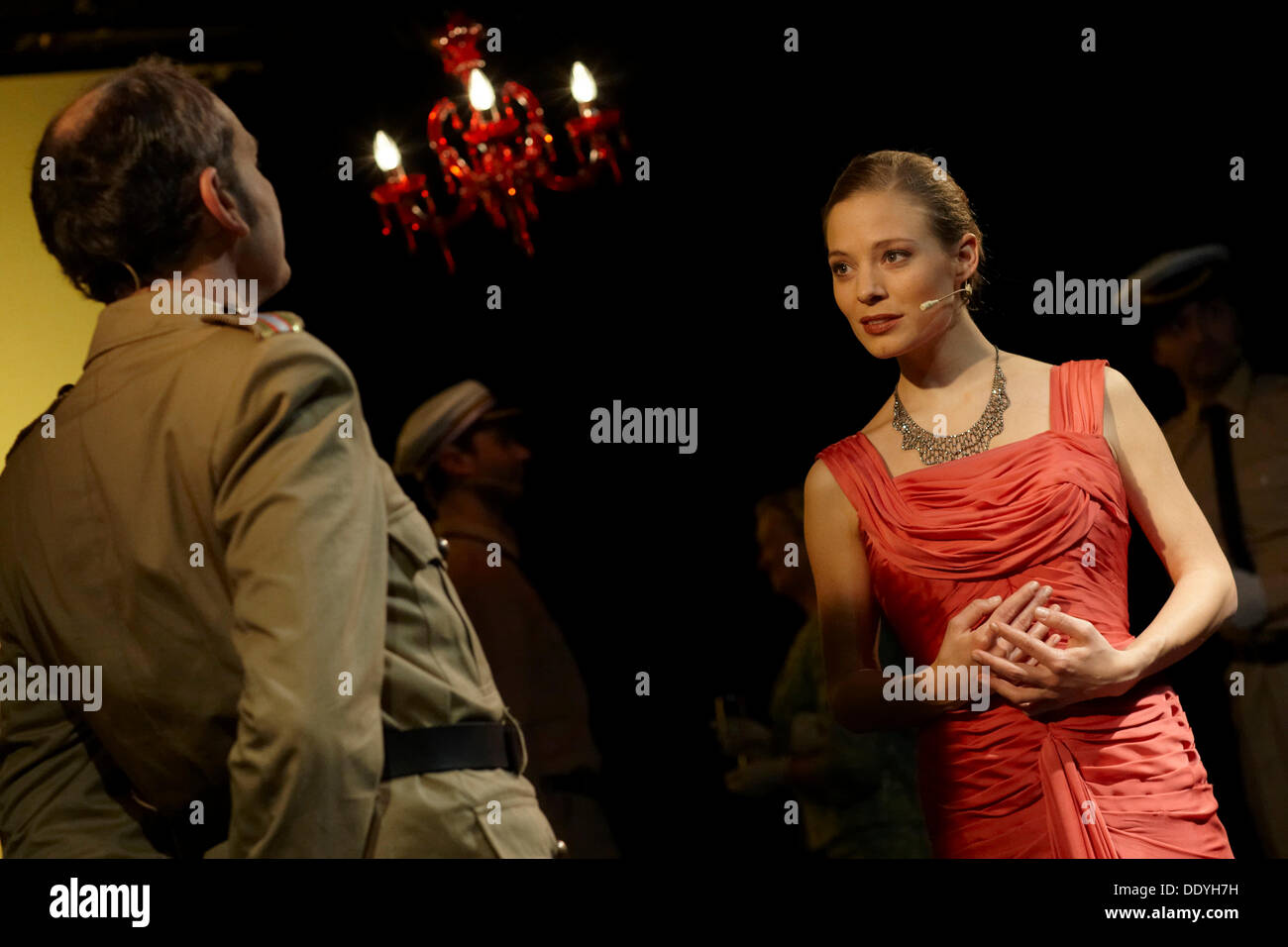 EVITA, musical by Andrew Lloyd Webber and Tim Rice, Eva Perón played by ...