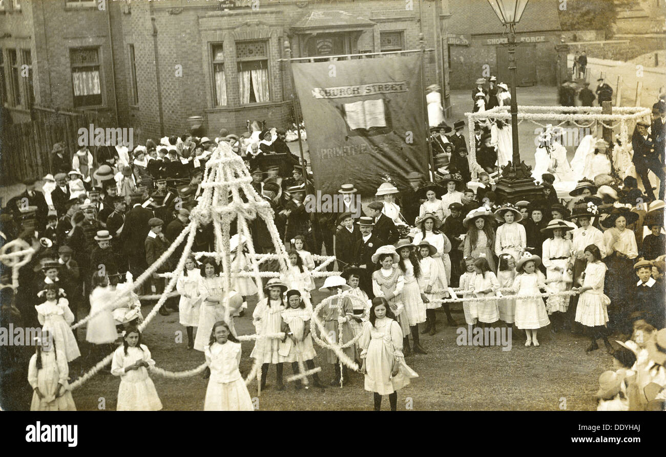 Church Street Primitive Methodist Sunday School at Sandiacre Carnival ...