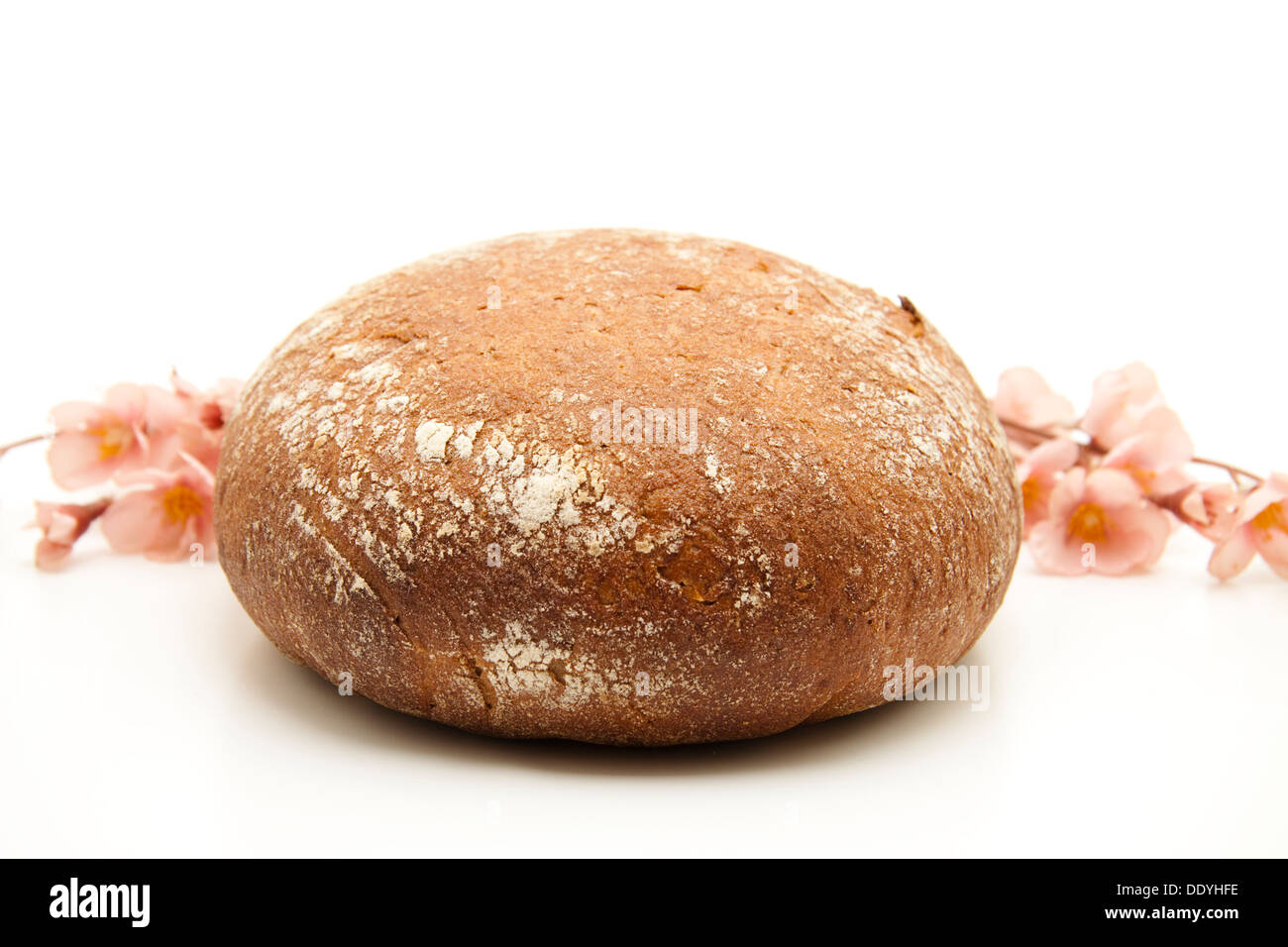 Round crust bread Stock Photo - Alamy