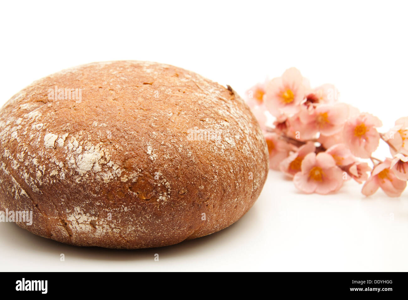 Round crust bread Stock Photo - Alamy