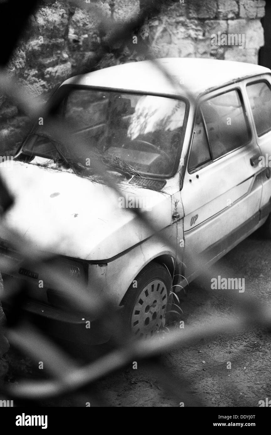 Old Fiat car in Turkey Istanbul Stock Photo - Alamy