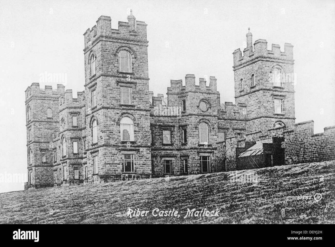 Riber castle england hi-res stock photography and images - Alamy