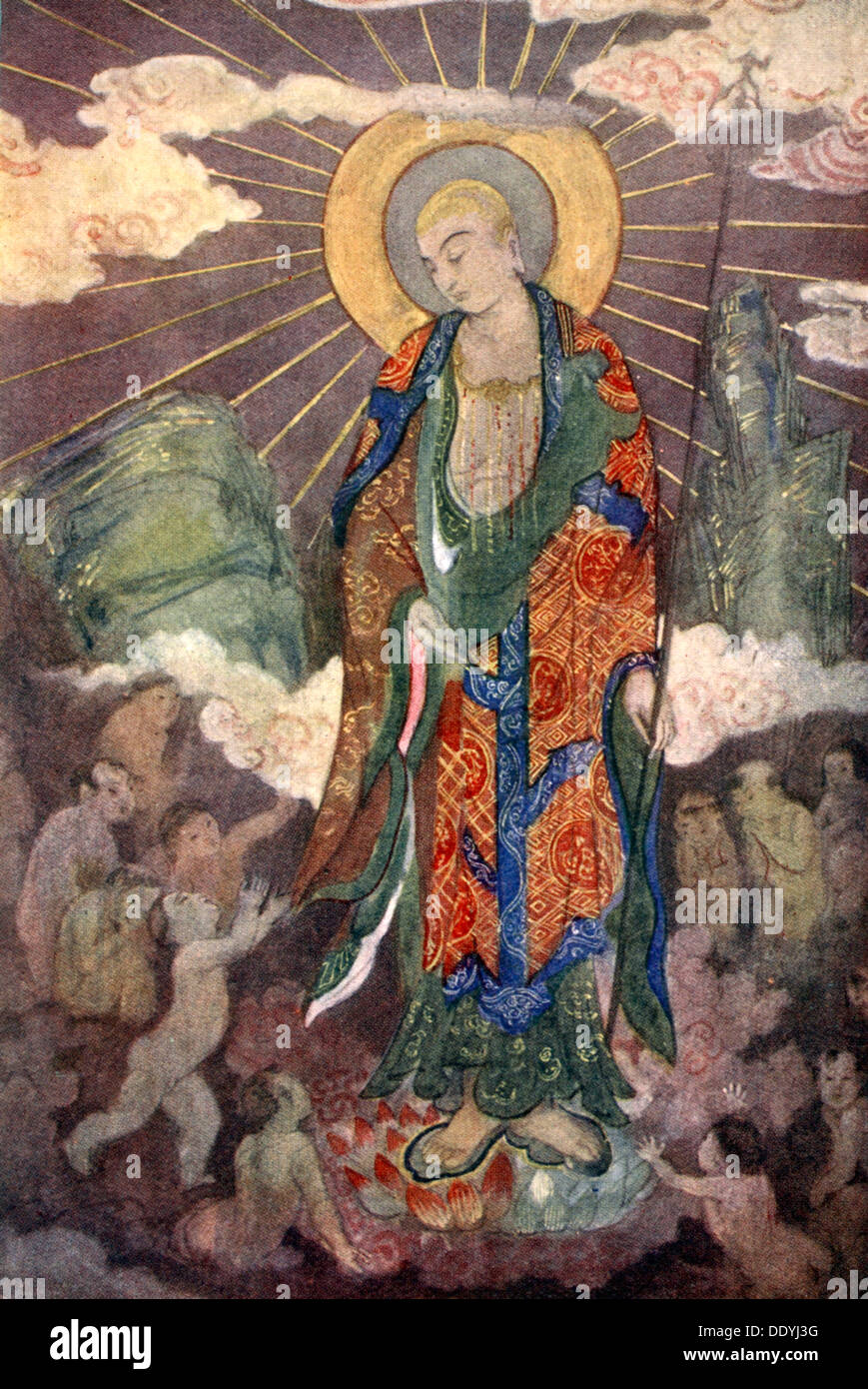 Jizo, the children's god, 1925. Artist: Evelyn Paul Stock Photo - Alamy