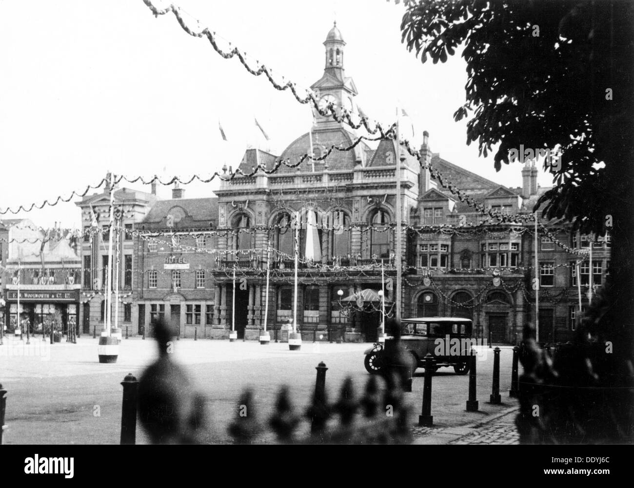 The Town Hall, Retford, Nottinghamshire, 1937. Artist: Unknown Stock ...