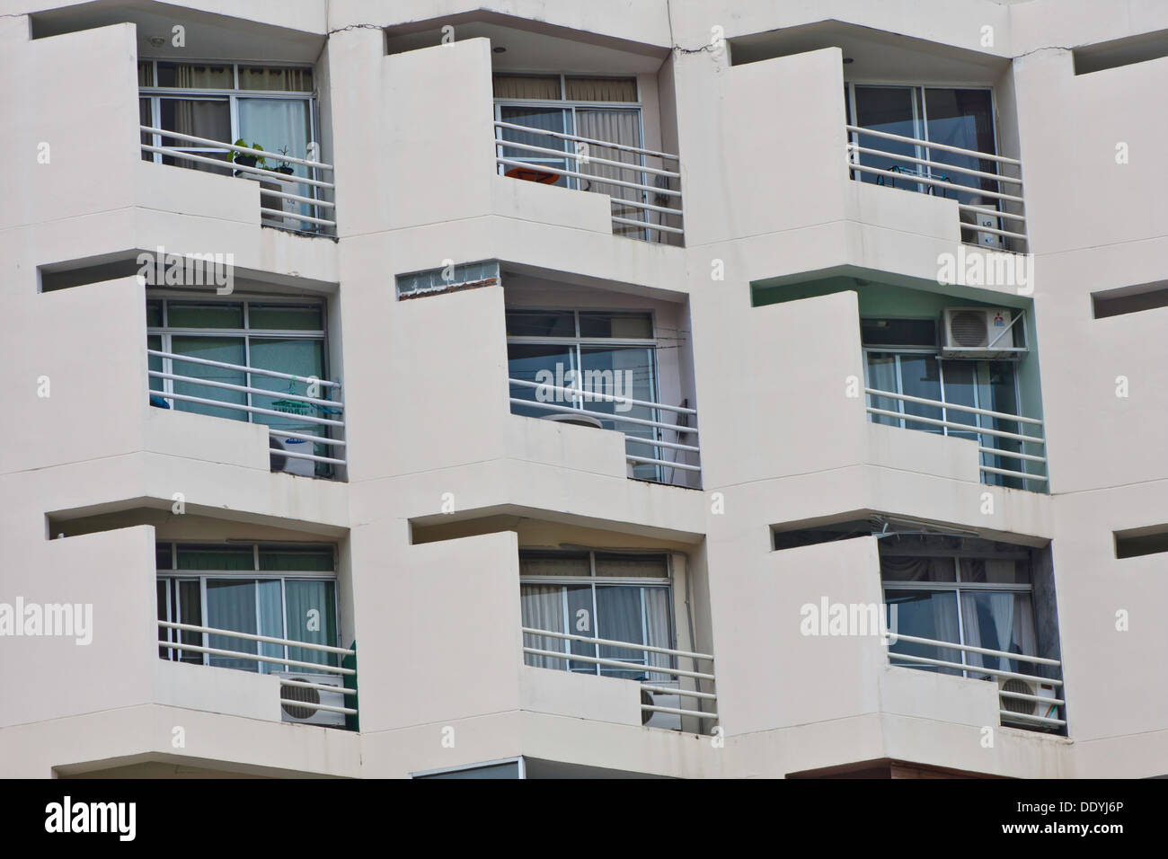Architecture background of apartment in outside Stock Photo - Alamy