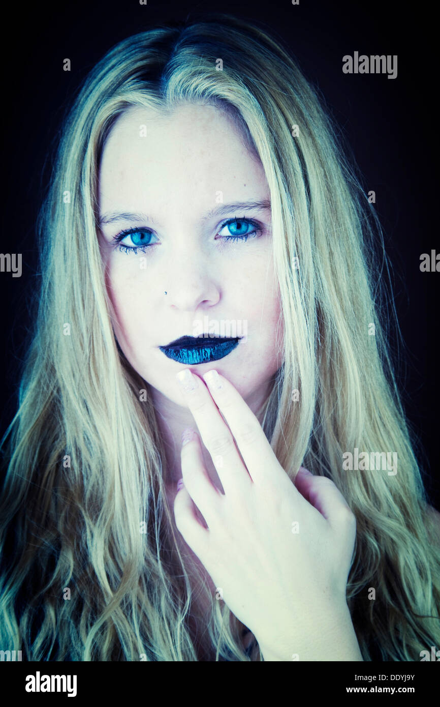 Gothic face hi-res stock photography and images - Alamy