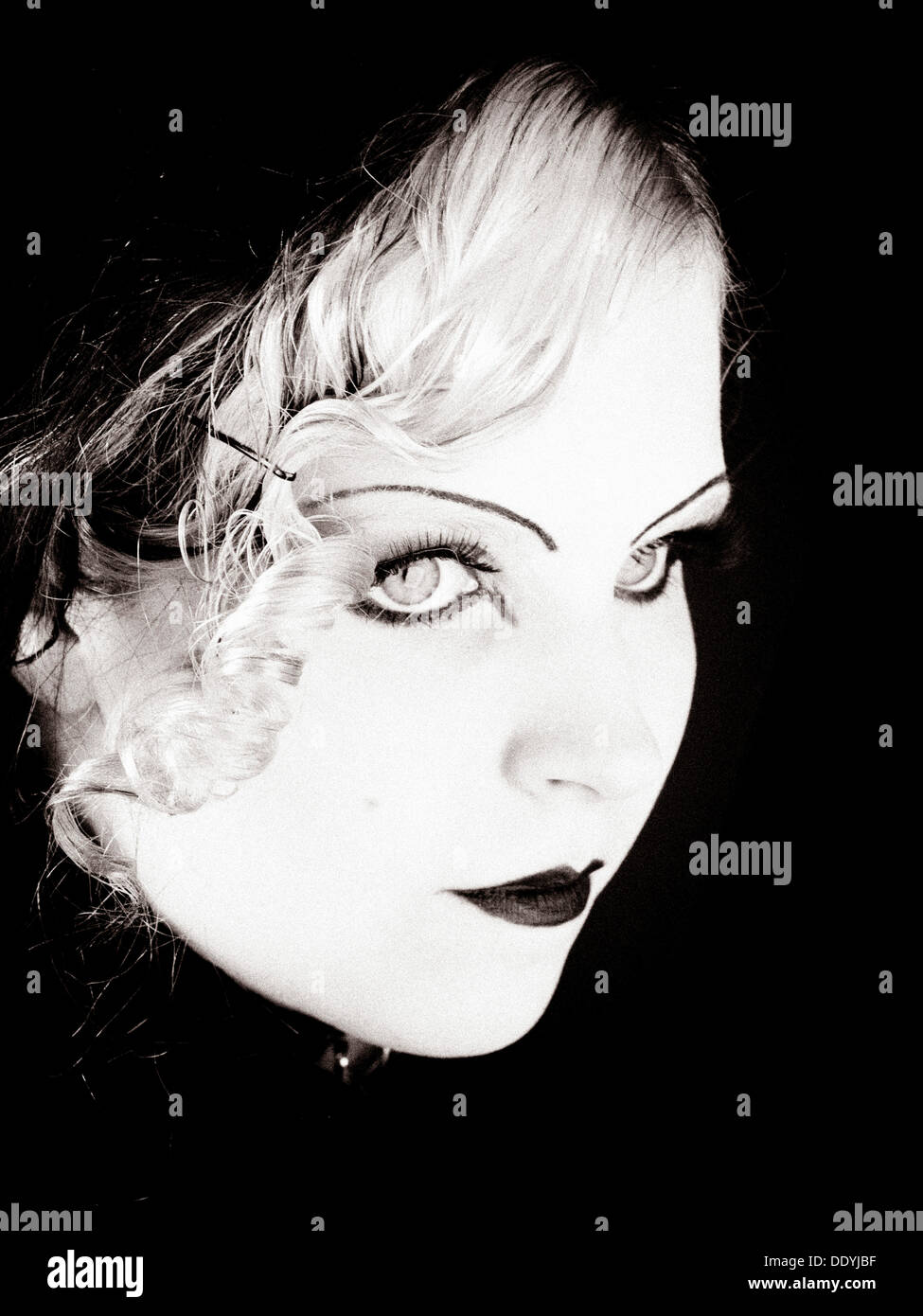 Woman, Gothic style, Retro style Stock Photo - Alamy