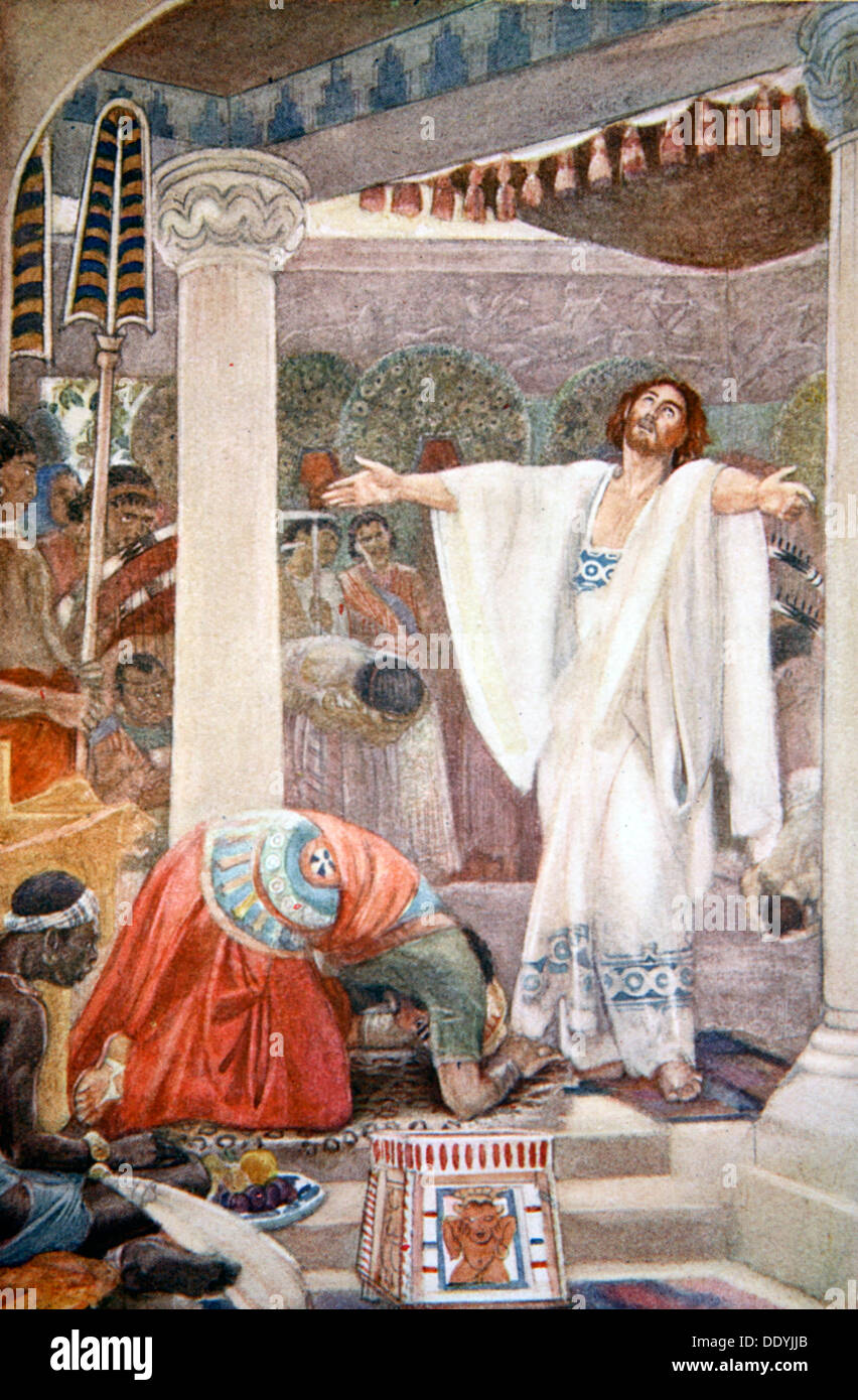 'Daniel interprets the dream of Nebuchadnezzar', 1916. Artist: Evelyn ...