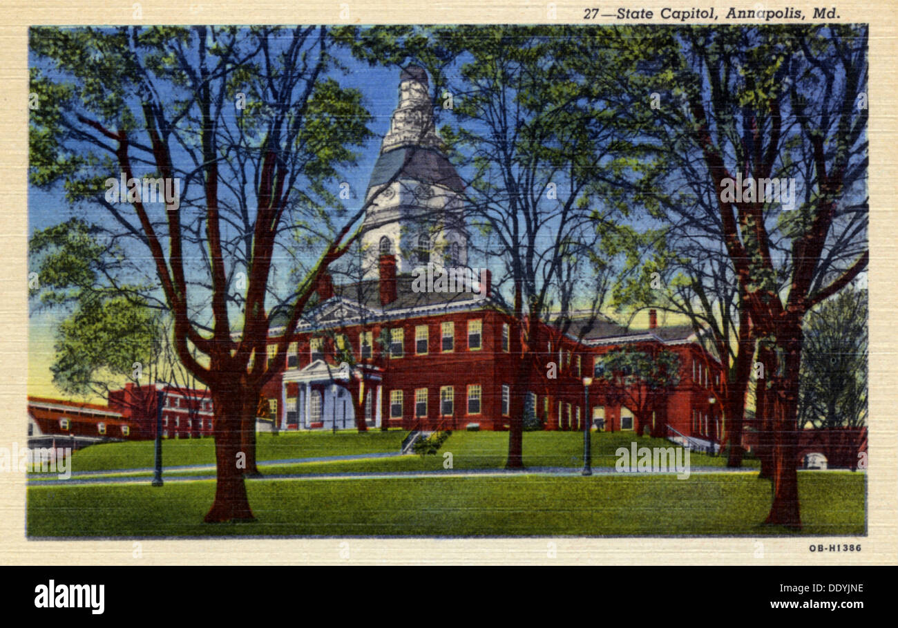 Maryland state archives building hi-res stock photography and images ...