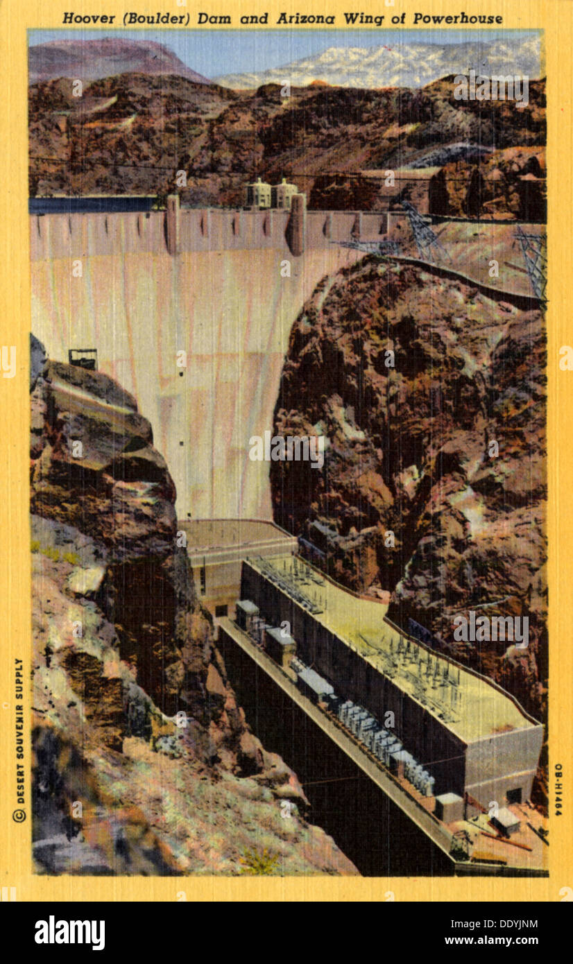 Boulder canyon dam 1930s hi-res stock photography and images - Alamy
