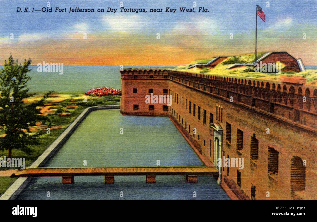 American flag usa florida fort hi-res stock photography and images - Alamy