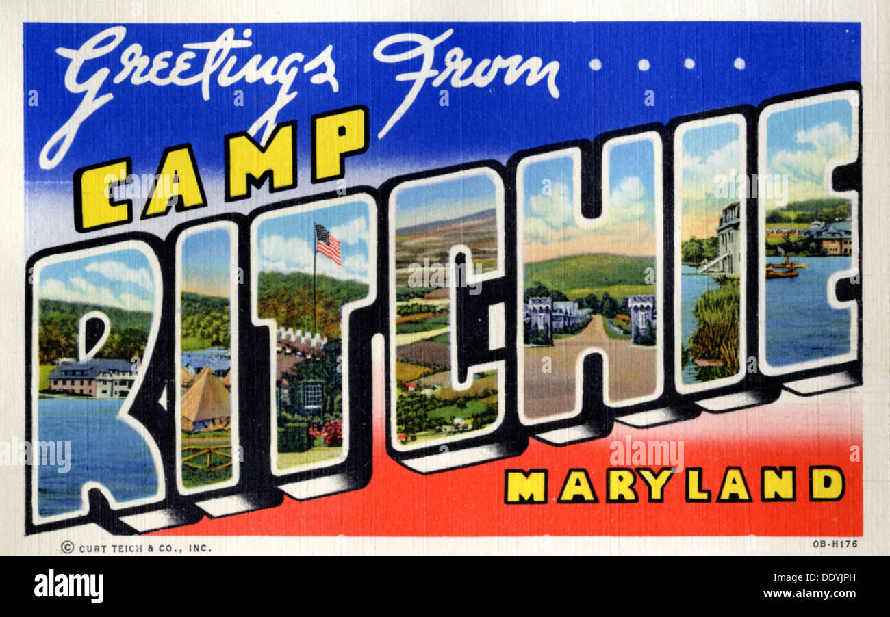 Camp ritchie hi-res stock photography and images - Alamy