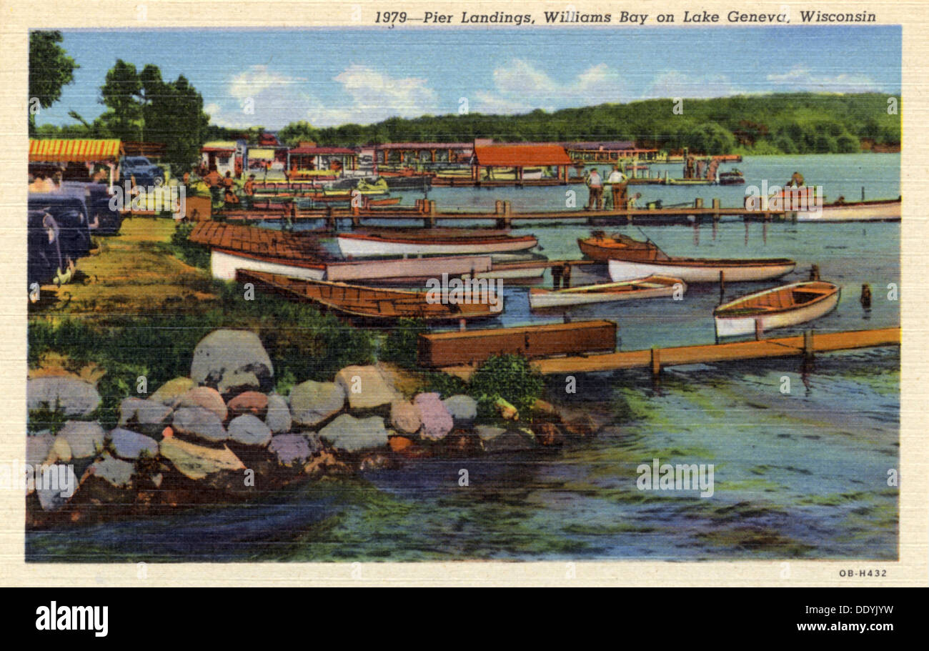 Pier landings williams bay on hi-res stock photography and images - Alamy