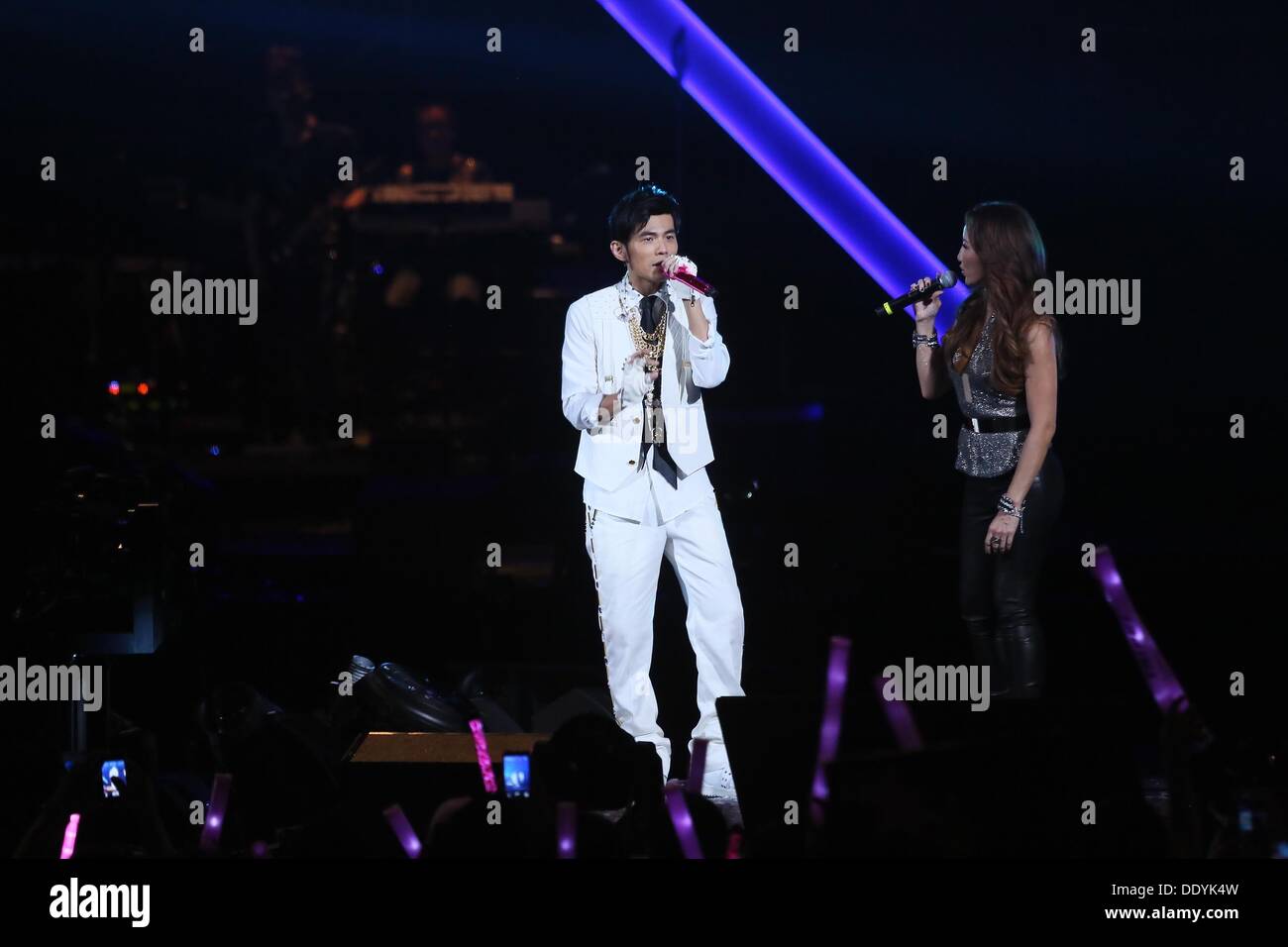Singer Jay Chou holds concert in Taipei, China on Saturday September 7 ...