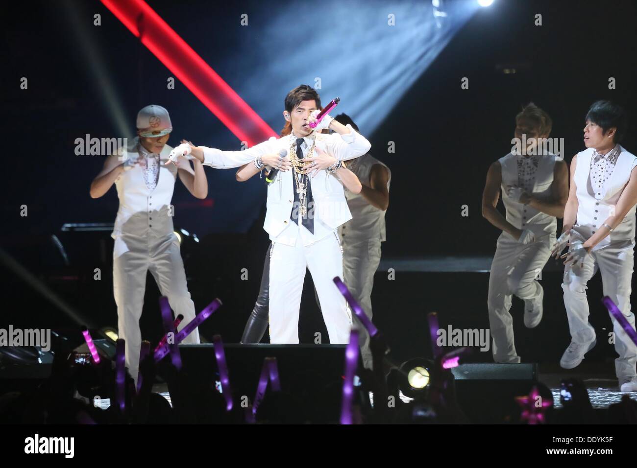 Singer Jay Chou holds concert in Taipei, China on Saturday September 7 ...