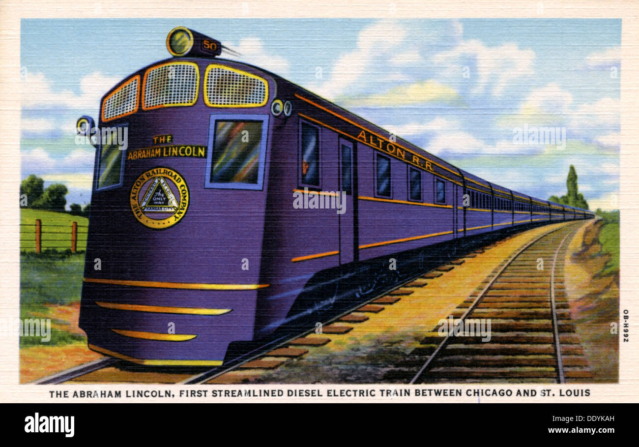 Streamlined Diesel Locomotives