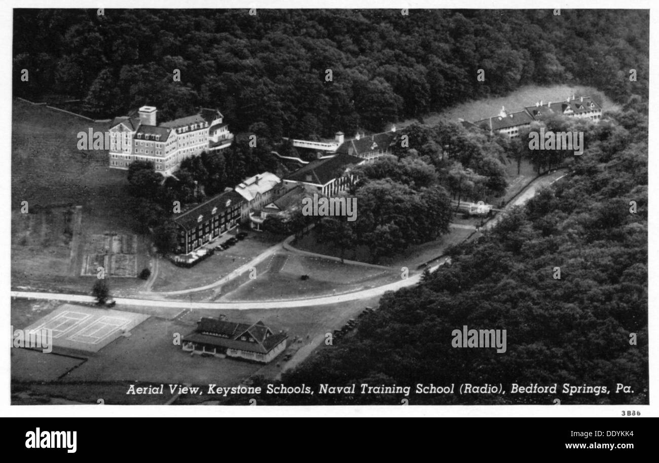 Keystone Schools, Naval Training School (Radio), Bedford Springs ...