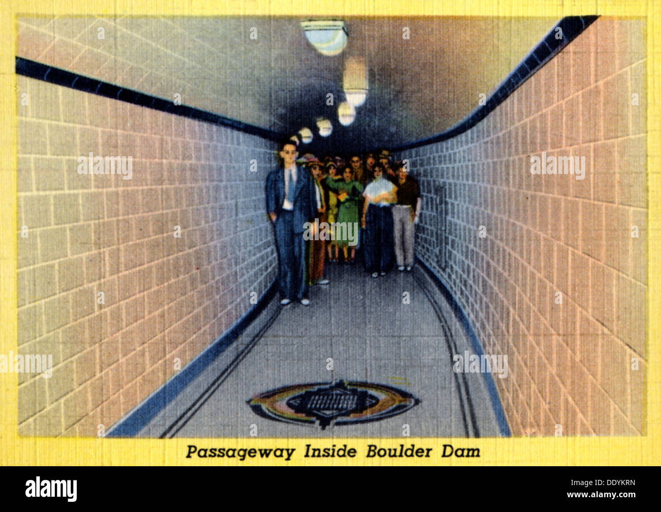 Inside hoover dam hi-res stock photography and images - Alamy