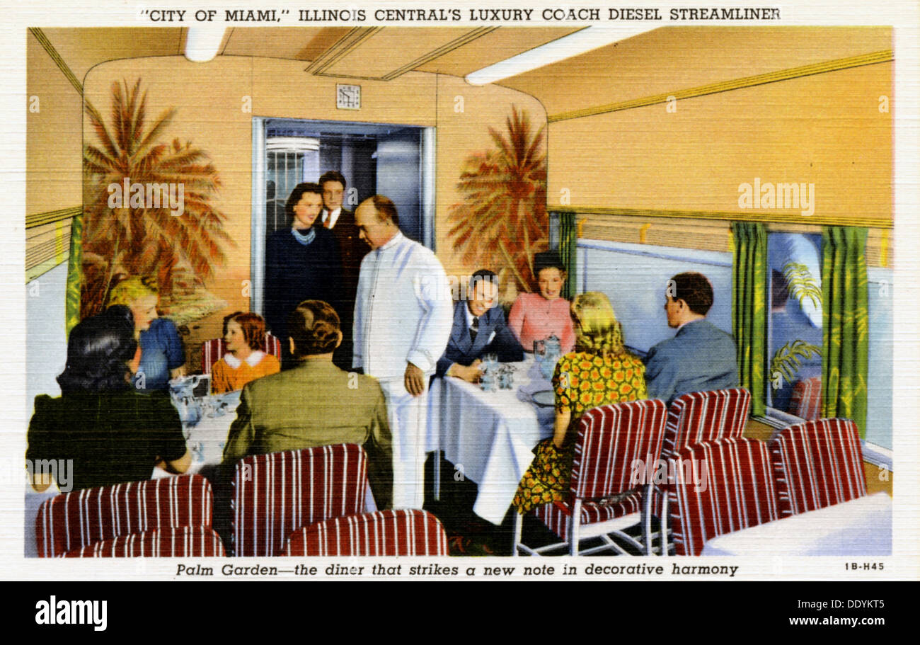 1940s train interior hi-res stock photography and images - Alamy