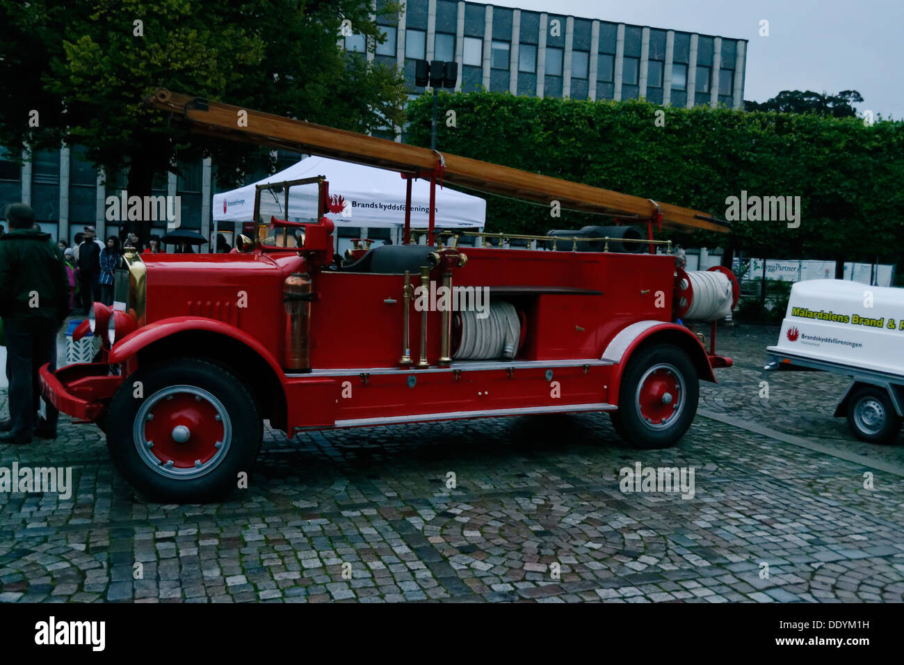 Swedish fire engine from 1931 Stock Photo - Alamy
