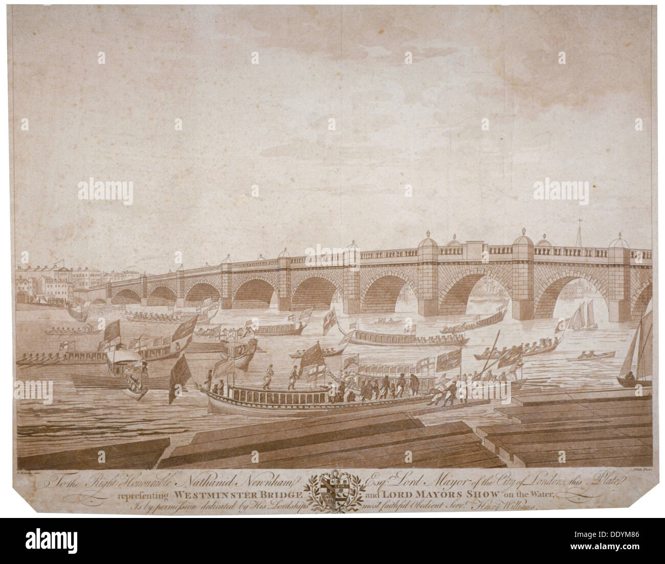 Thames procession hi-res stock photography and images - Alamy