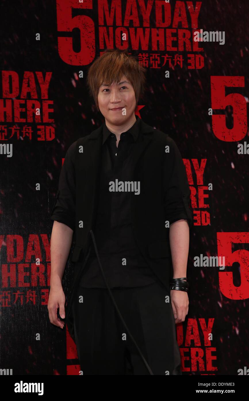 Pop group May Day attend premiere of film Mayday nowhere 3D in Taipei ...