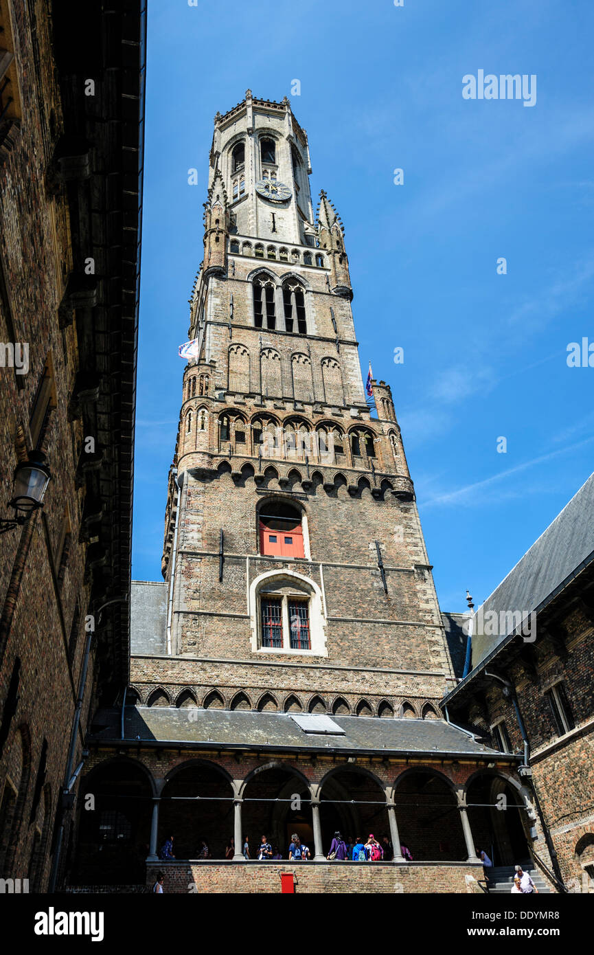 Belfort medieval bell tower hi-res stock photography and images - Alamy