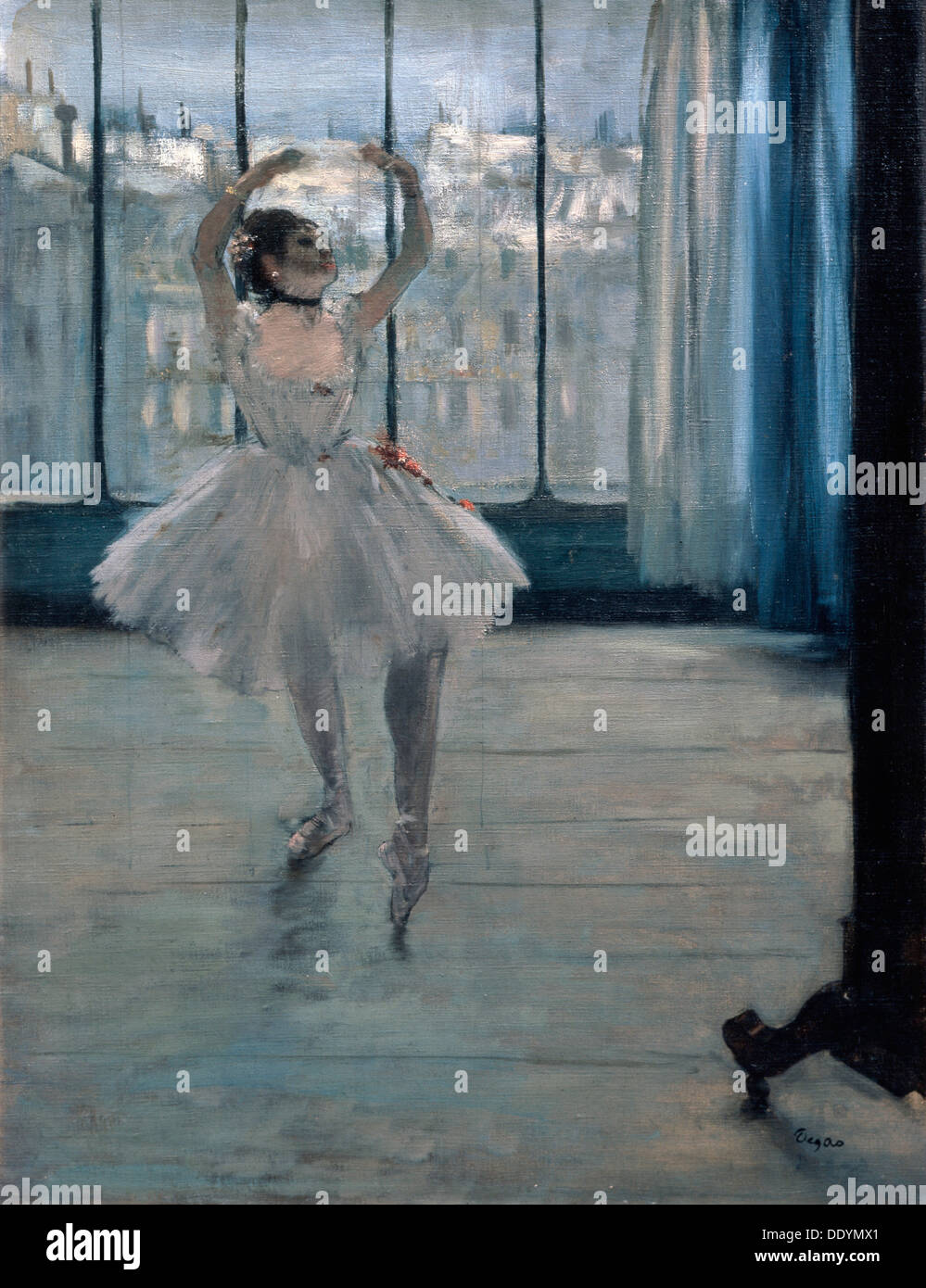 'Dancer at the Photographer', 1875. Artist: Edgar Degas Stock Photo - Alamy