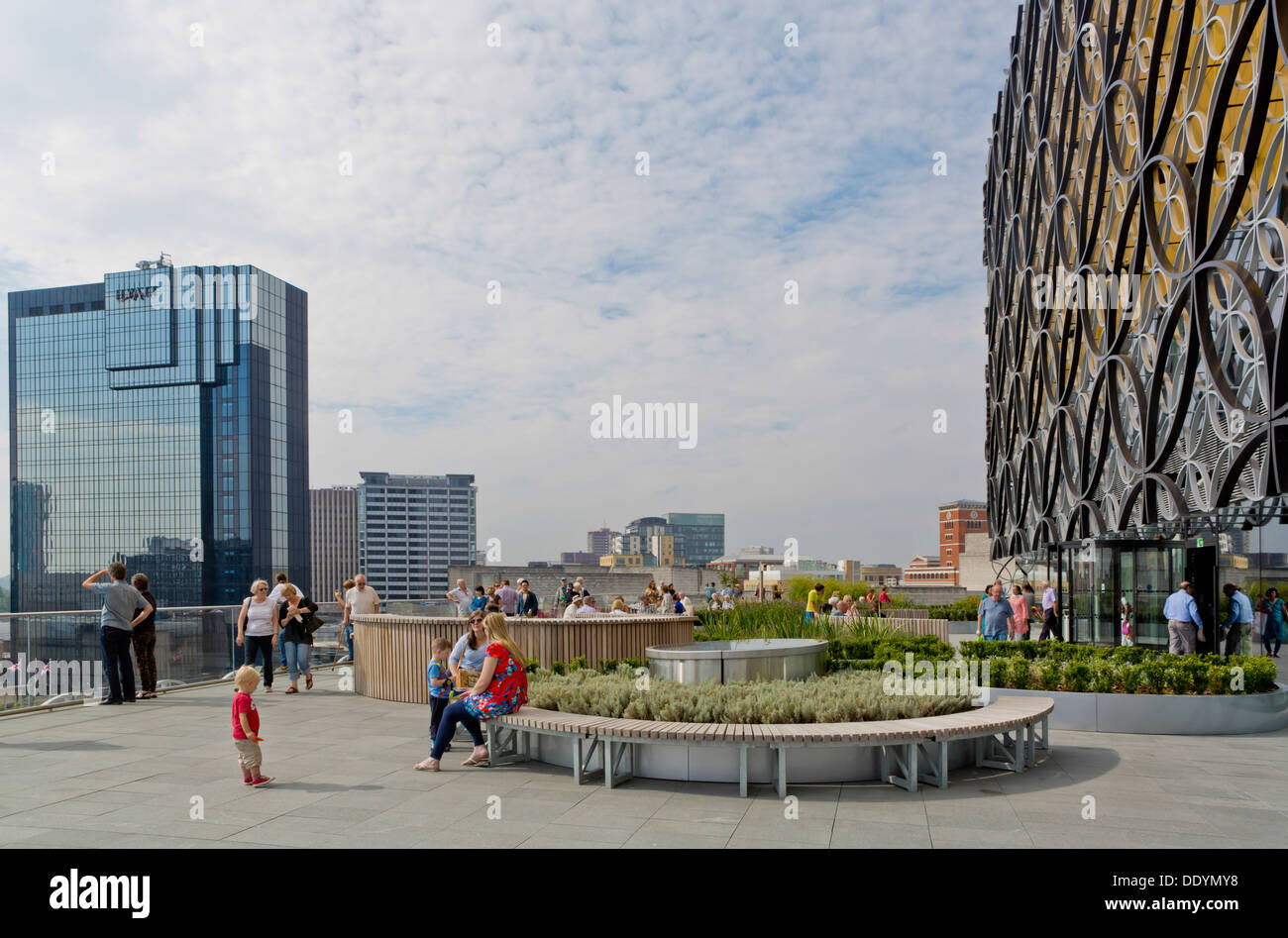 Birmingham Library Roof Garden High Resolution Stock Photography and ...