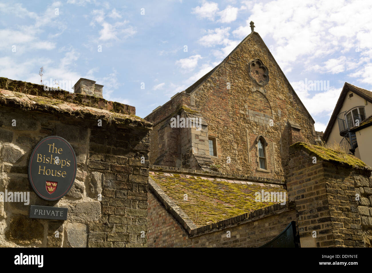 The Bishop's House, Ely, Cambridgeshire, England Stock Photo - Alamy