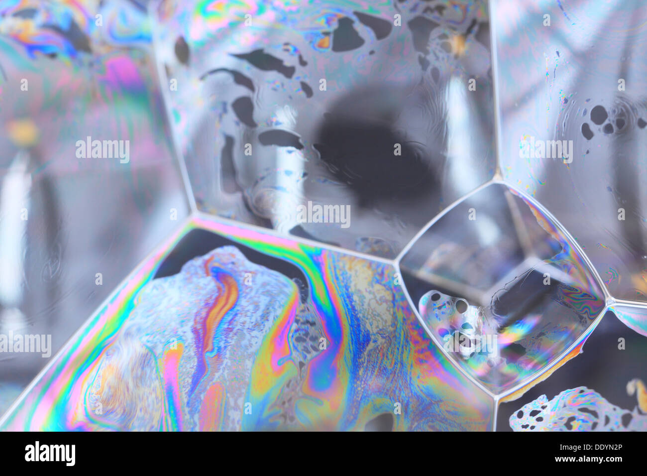 Surface tension of the soap film hi-res stock photography and images ...