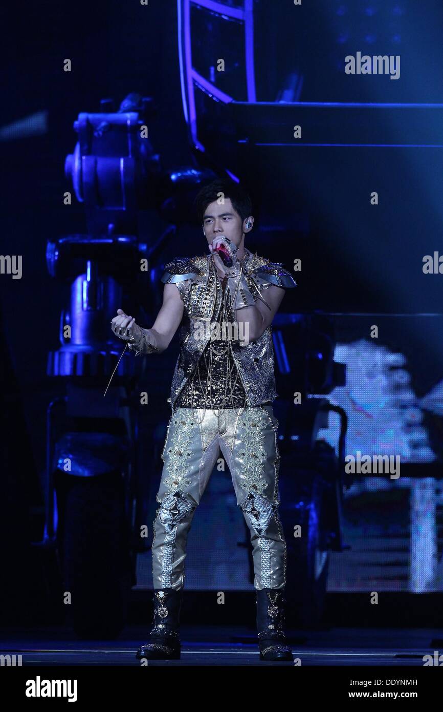 Singer Jay Chou holds concert in Taipei, China on Sunday, September 8 ...
