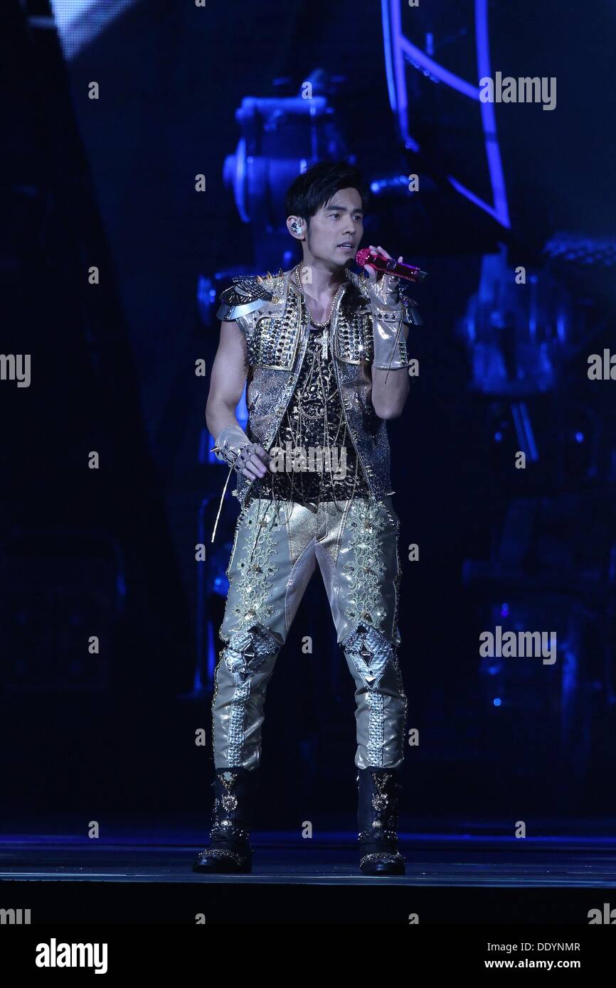Singer Jay Chou holds concert in Taipei, China on Sunday, September 8 ...