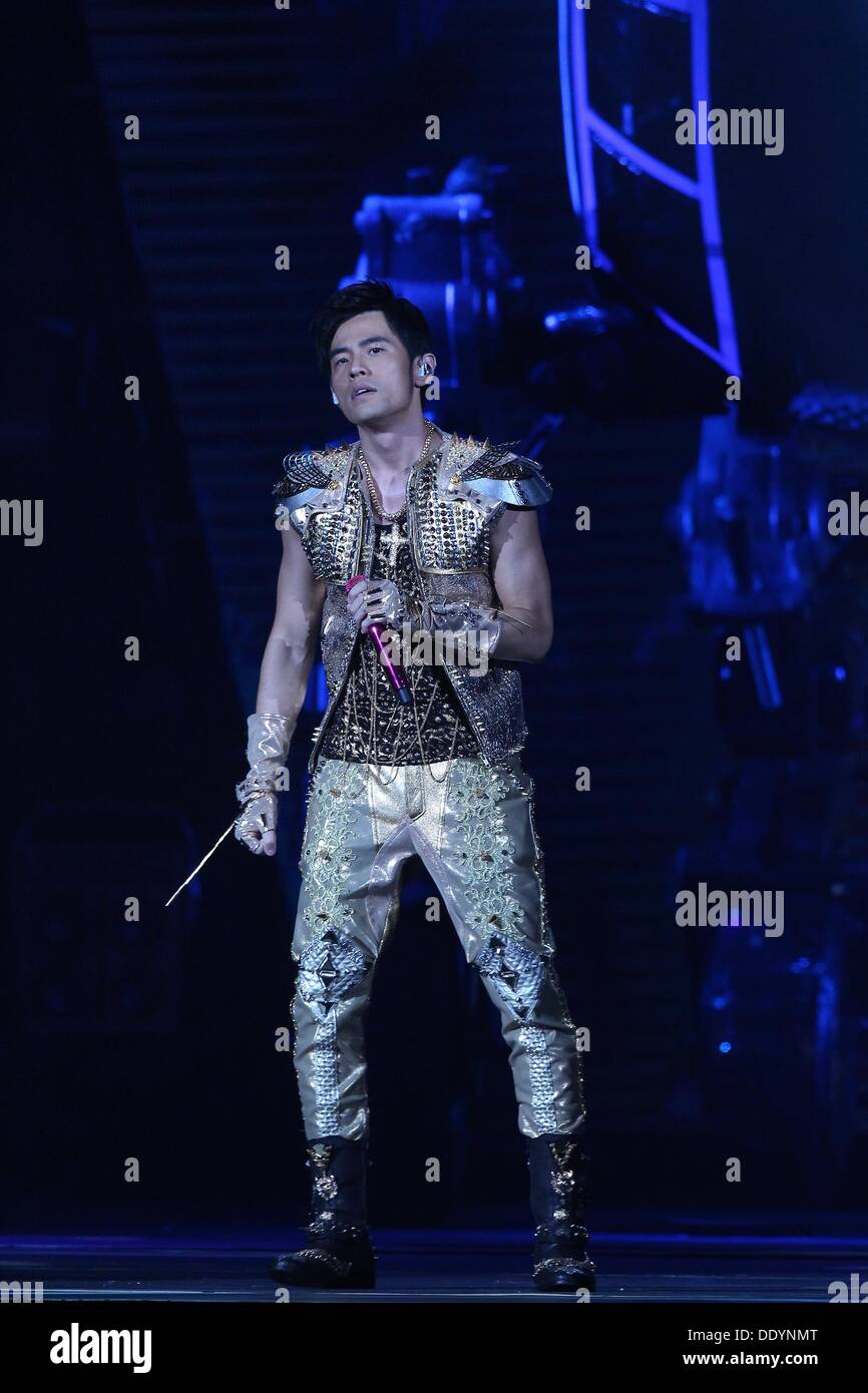 Singer Jay Chou holds concert in Taipei, China on Sunday, September 8 ...