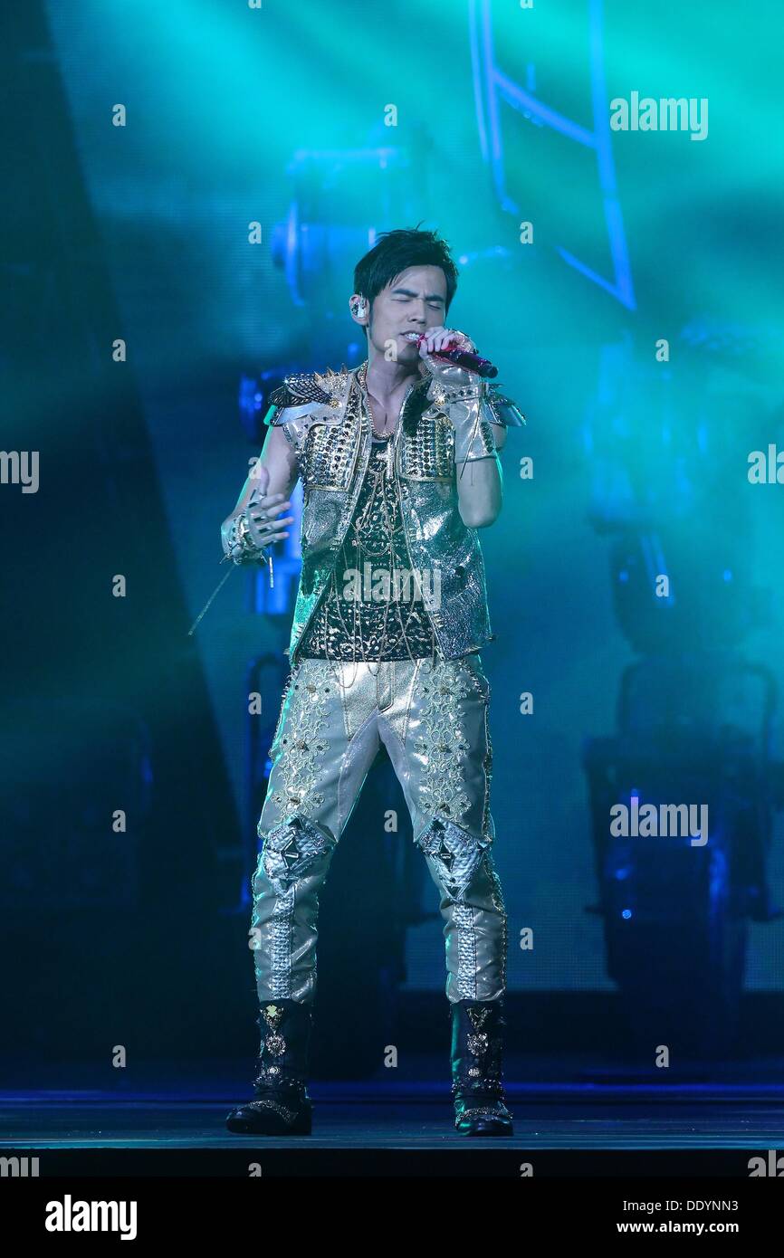 Singer Jay Chou holds concert in Taipei, China on Sunday, September 8 ...