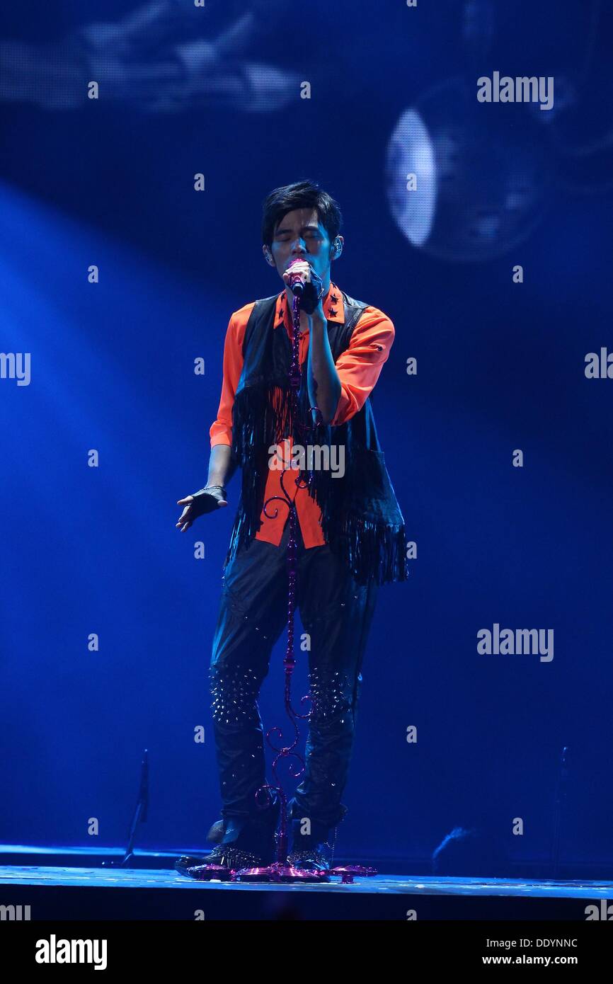 Singer Jay Chou holds concert in Taipei, China on Sunday, September 8 ...