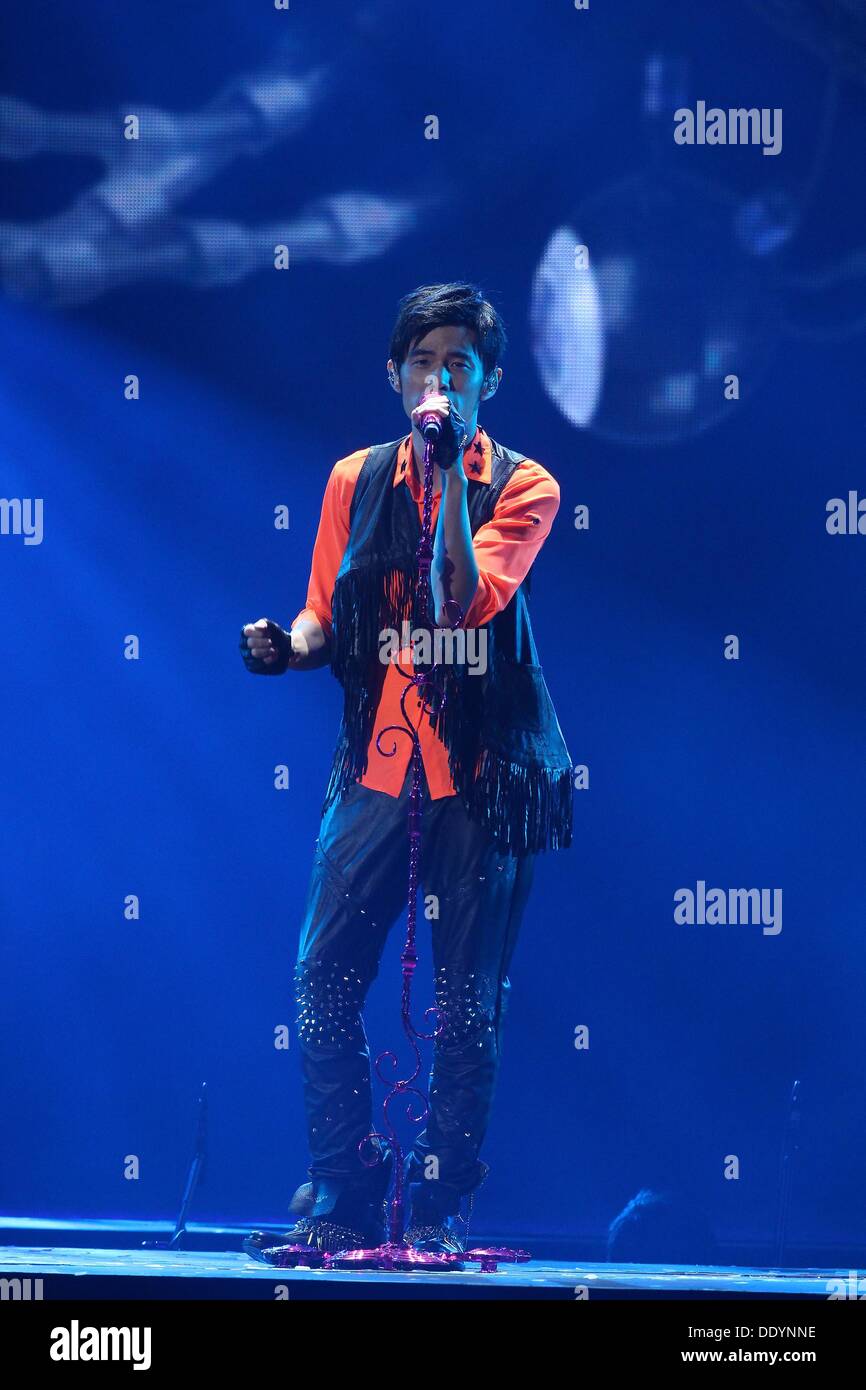 Singer Jay Chou holds concert in Taipei, China on Sunday, September 8 ...